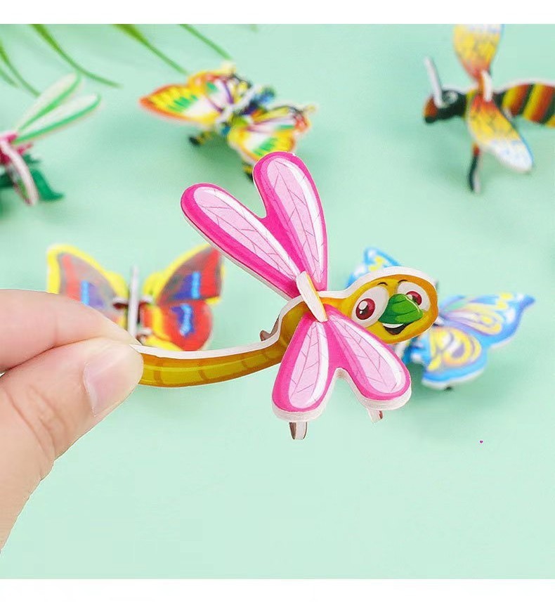 Toy Kanak-Kanak Model Teka-teki Kad 3D Mainan Pendidikan Kanak-Kanak ...