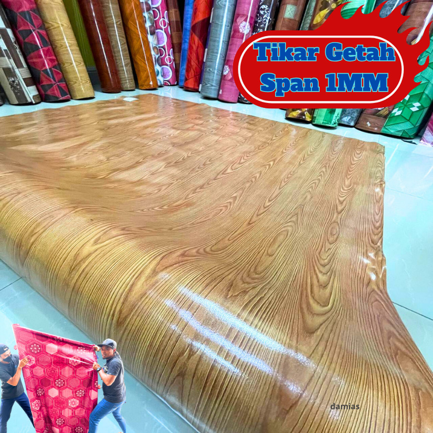 TERBARU Tikar Getah ROYAL Span Tebal Tidak Mudah Koyak Harga Kilang 1 ...