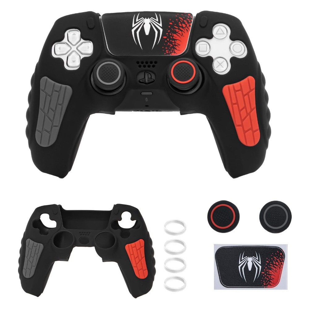 For Playstation 5 Controller Cover Case, Anti-Slip Silicone Cover Skin ...