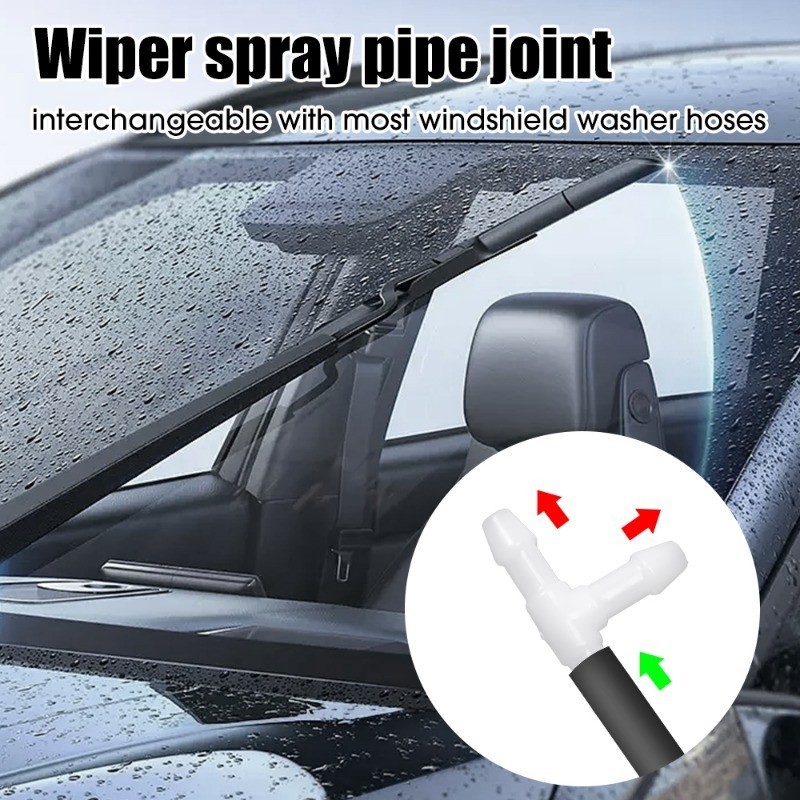 [ Featured ] Cars Wiper Spray Pipe Joint - T Y I Type Sprayer Hose ...