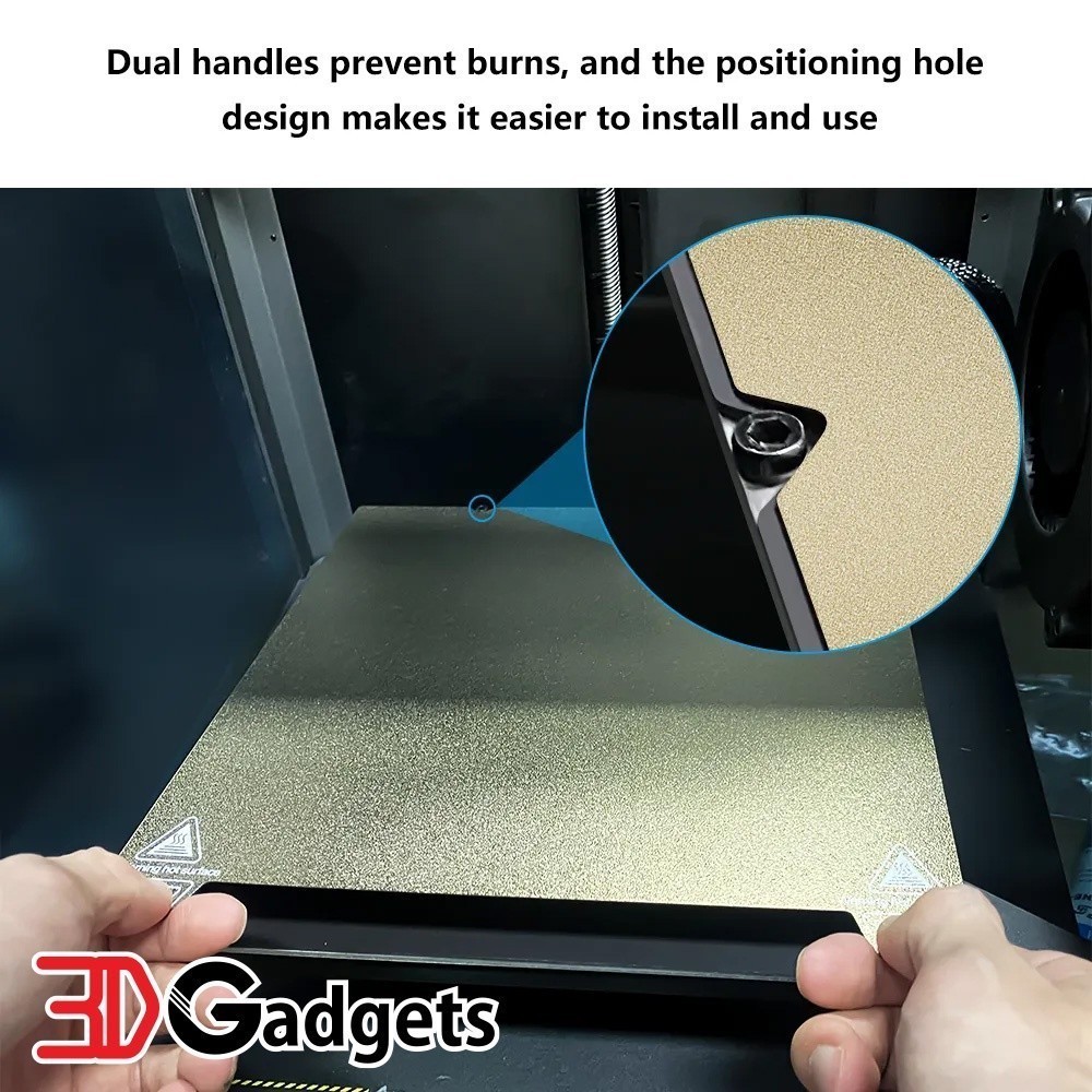 Super 3d. PU /PEI / PET / PEO / PEY Magnetic Steel Sheet Textured Build ...