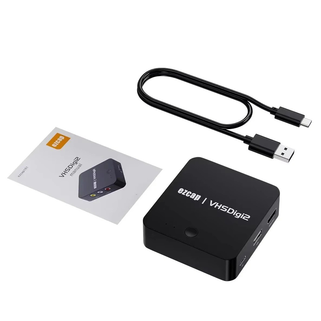 Ezcap181P Composite CVBS AV Video Recorder VHS Digitizer DVD Player TV ...