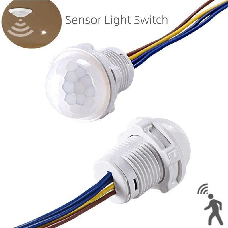 110V 220V Mini Motion Sensor Pir Infrared Motion Sensor Smart Switch ...