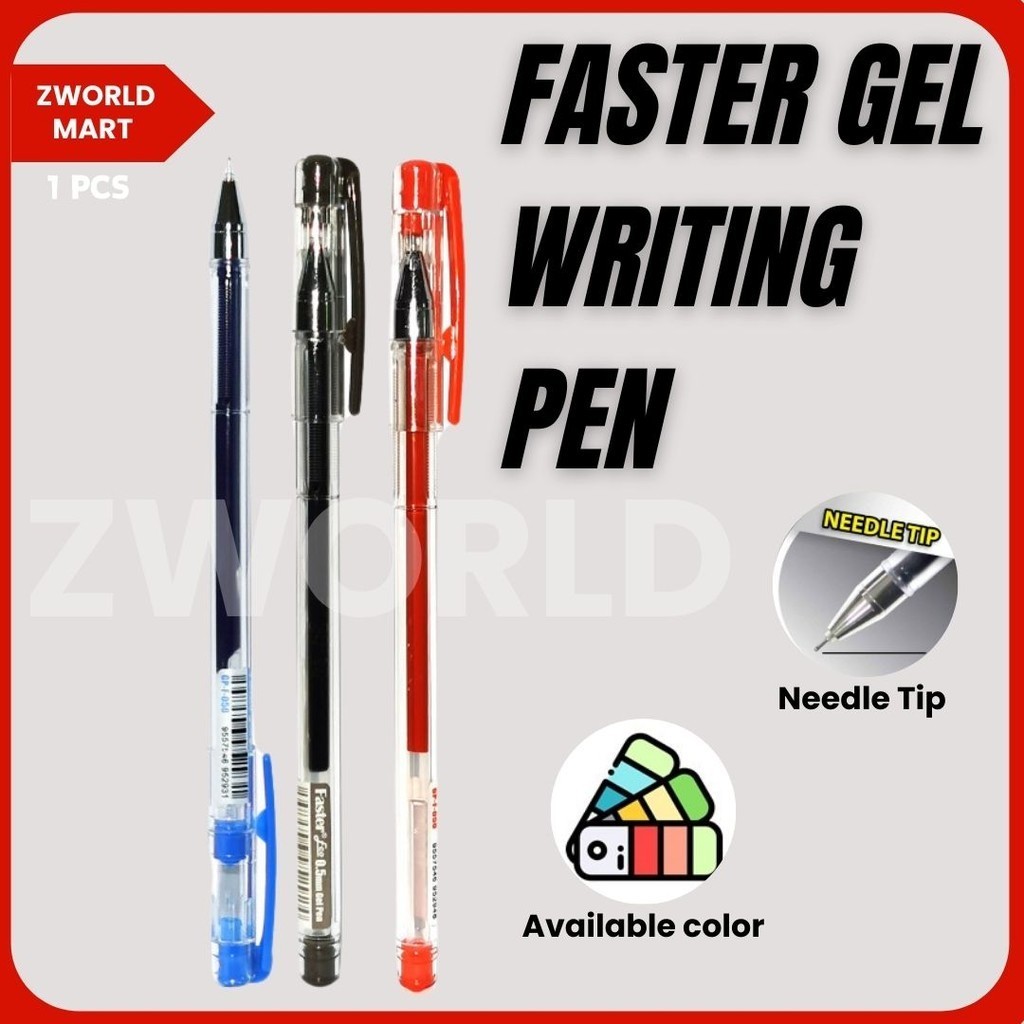 Faster F-050 0.5mm Gel Writing Pen | Shopee Malaysia