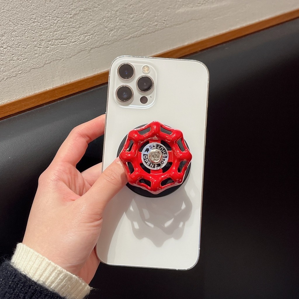 MagSafe Magnetic Suction Bracket Cartoon Cute Airbag Mobile Phone ...