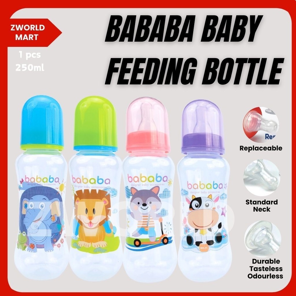 BABABA Botol Susu Besar Murah Standard Neck Feeding Bottle Baby Milk ...
