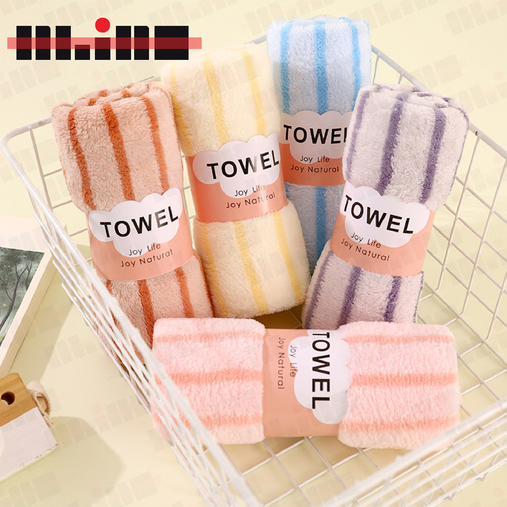 Ready Stock 35x75cm Face Towel Absorbent Microfiber Tuala Muka ...