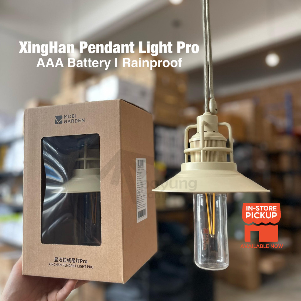 MOBI GARDEN XingHan Pendant Light Pro AAA Battery Camping Light ...
