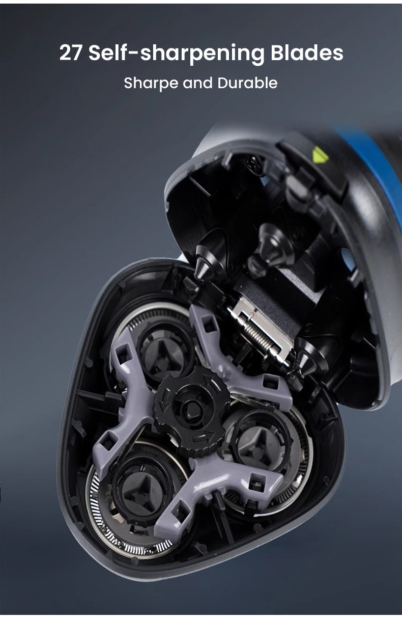 Philips Aqua Touch Electric Shaver Full Body Washable Three-blade ...