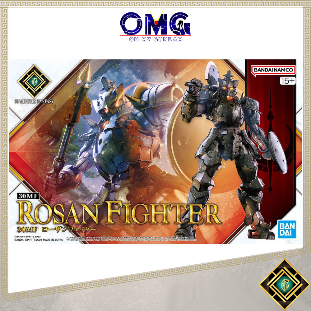 Bandai 30MF Rosan Fighter 67450 Plamo 30 Minutes Fantasy Rozan Fighter ...