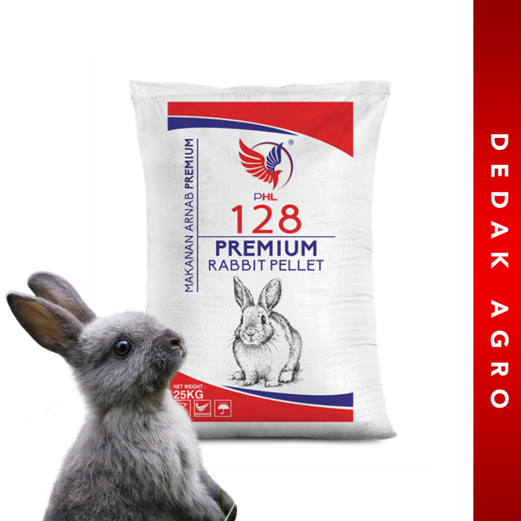 [25KG] [128] Makanan Arnab Premium PHL / Superior Rabbit Pallet [Rabbit ...
