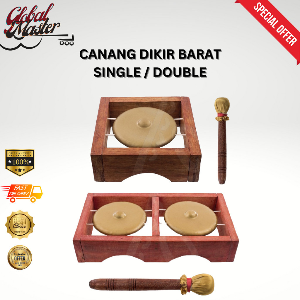 CANANG DIKIR BARAT – SINGLE / DOUBLE (SEBIJI / SEPASANG) | Shopee Malaysia