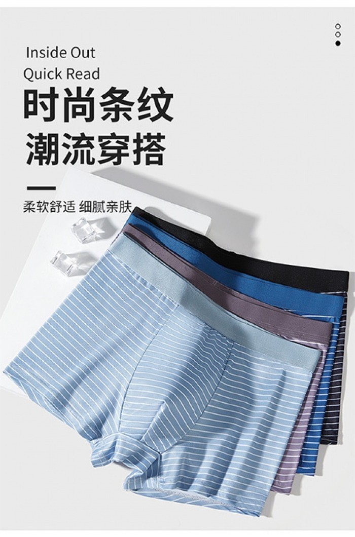4pcs Raya 2024 Men's Underwear L-4XL Men's Boxer Briefs Pure Cotton ...