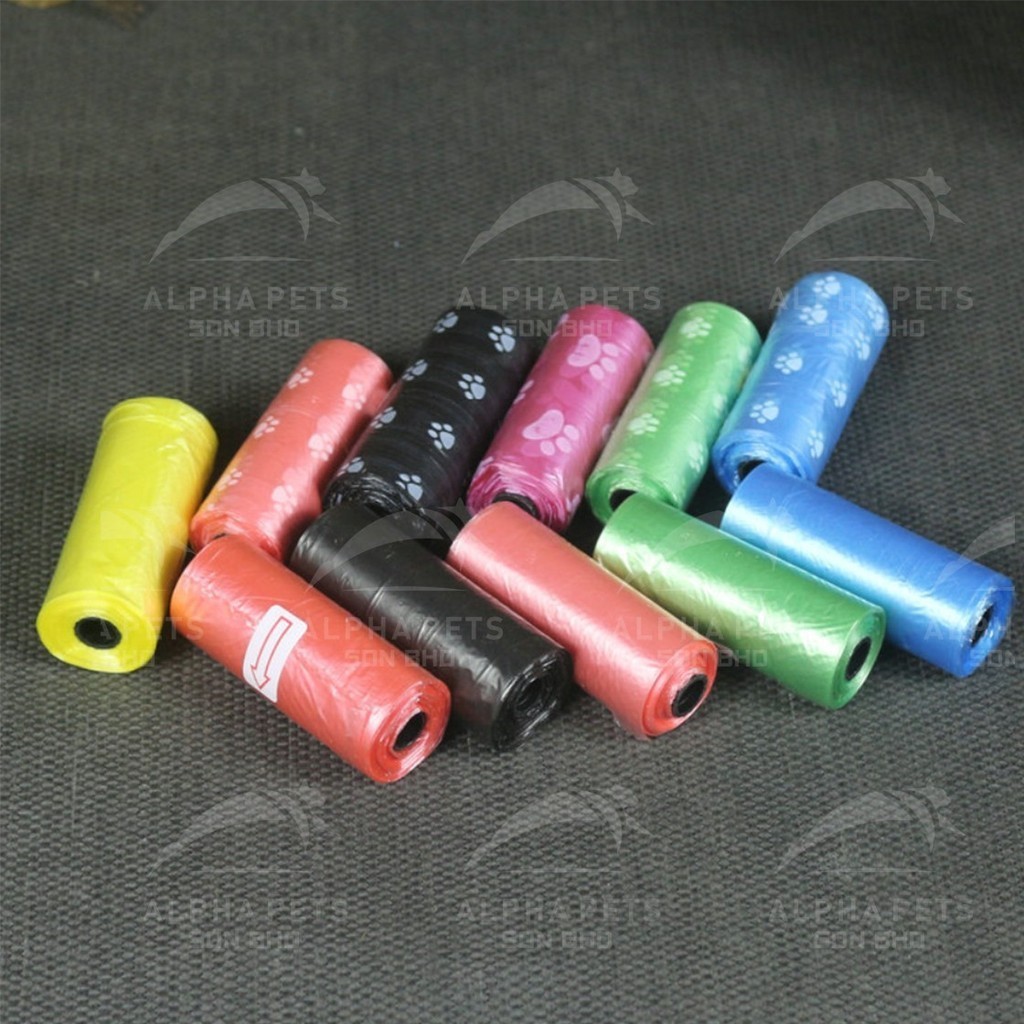 POODEE 3 ROLLS Poop Disposable Diaper Dispenser Plastic Bag Coreless ...