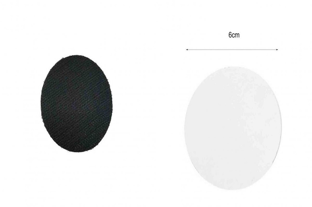 Moon Round Shape Mounting Coins for Mats Loop Sticky Back Coins School ...