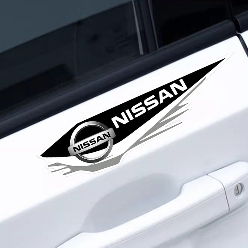 Nissan Car Stickers Triangle Windows Side Window Body Decals for Nissan ...