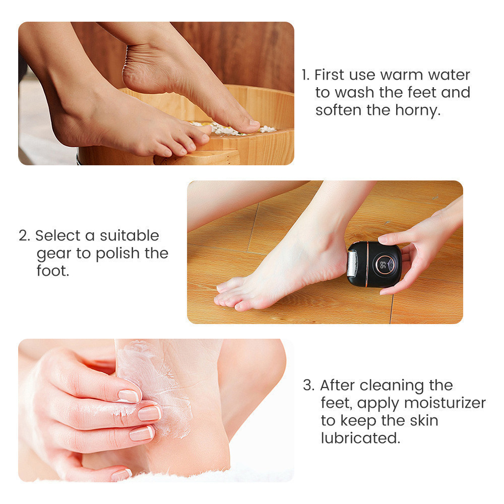 AutomaticFeet Sander Electric Foot Grinder with Adjustment Grinding ...