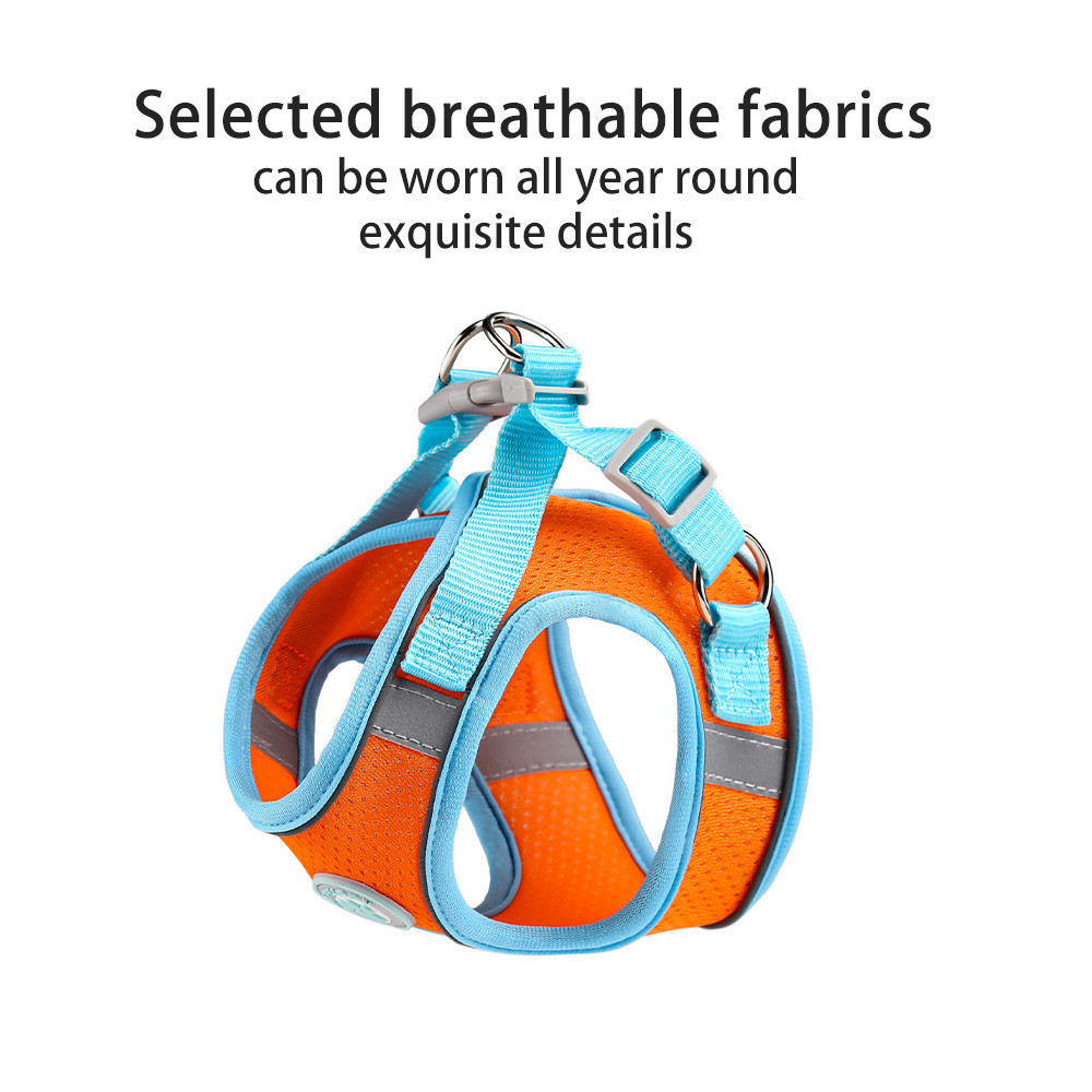 Original Pet Chest Strap Leash Strap With Reflective Strip Dog Chest ...