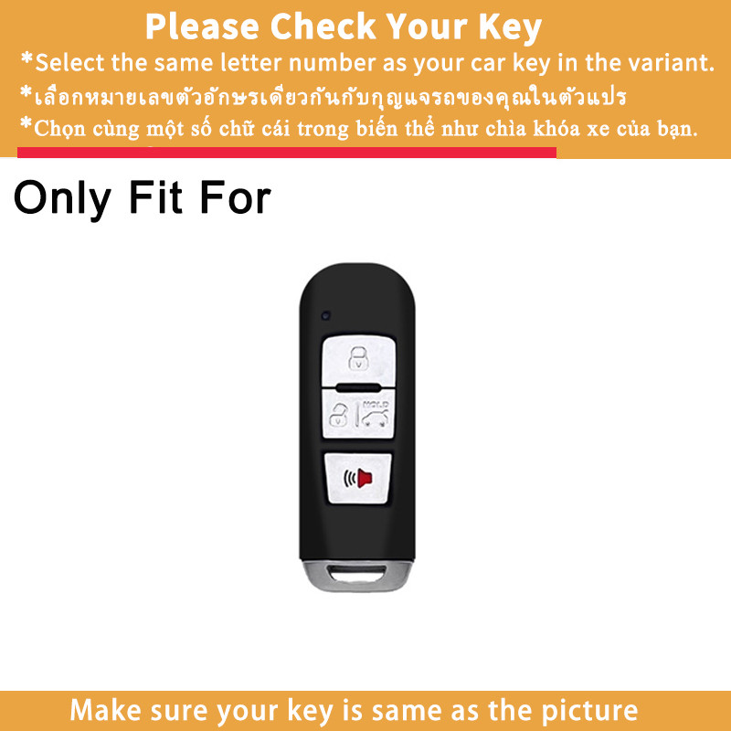 Zinc alloy car key cover key Fob Shell for Proton Saga / Iriz Executive ...