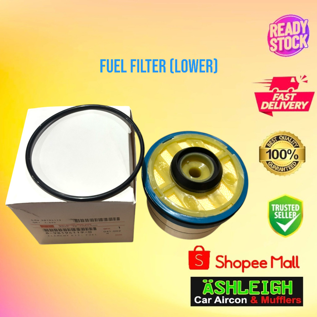 Ashleigh Fuel Filter Isuzu D-MAX / Isuzu MU-X 2015-2017 8-98194119-0 ...