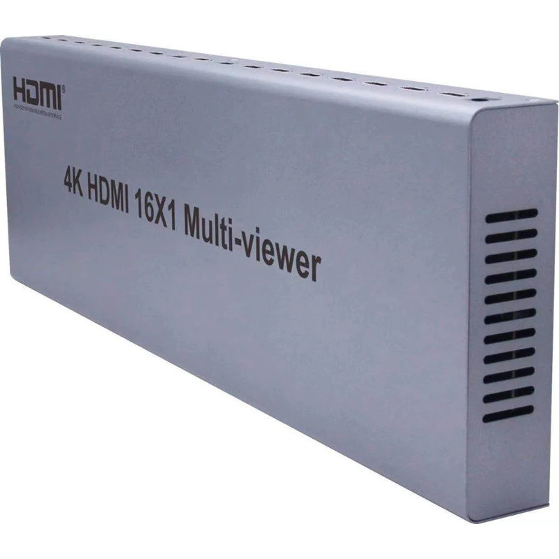 4K HDMI Multi Viewer 16x1 HDMI Screen Multiviewer Seamless Switch 16 in ...