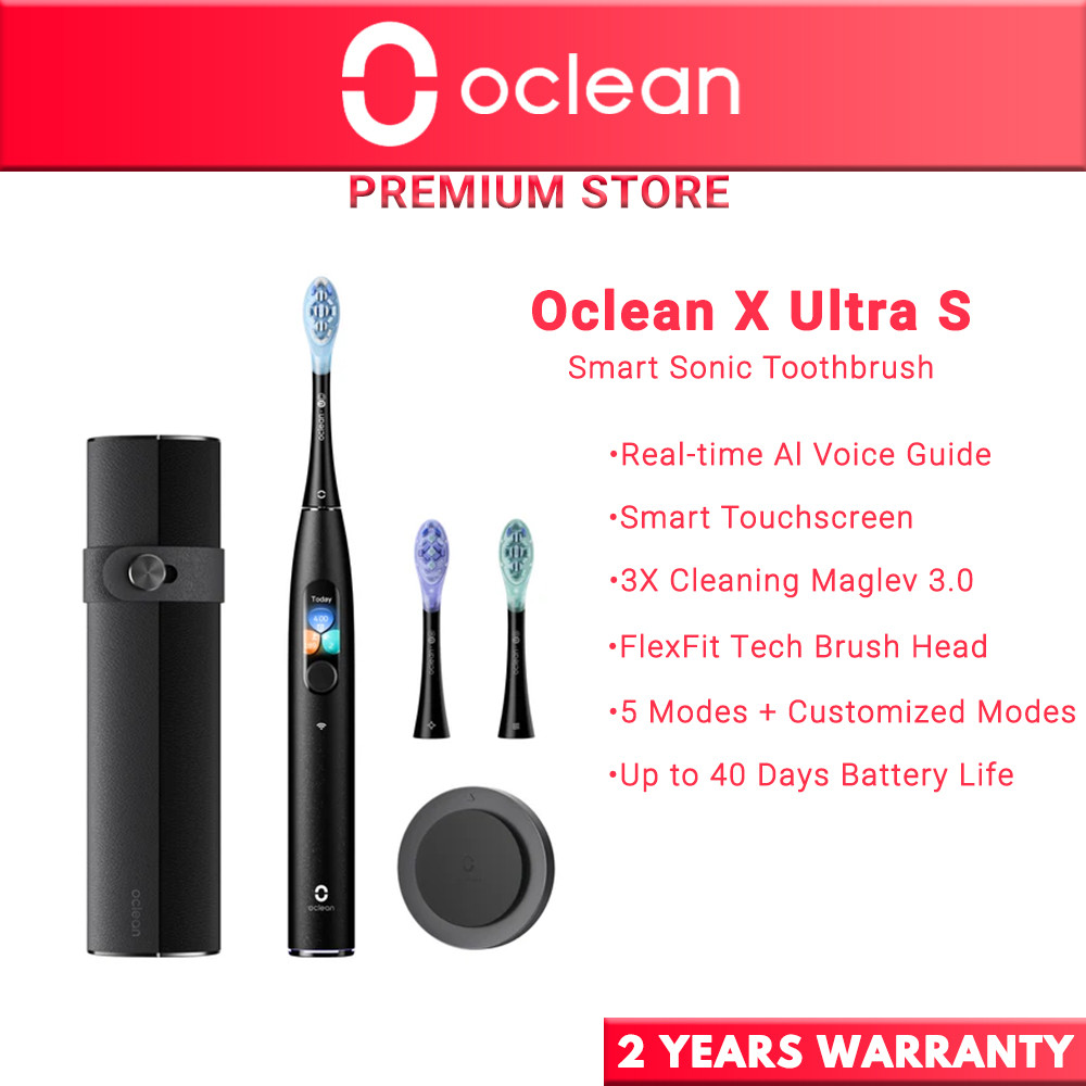 Oclean X Ultra S WiFi Smart Electric Toothbrush AI Voice Guidance Smart ...