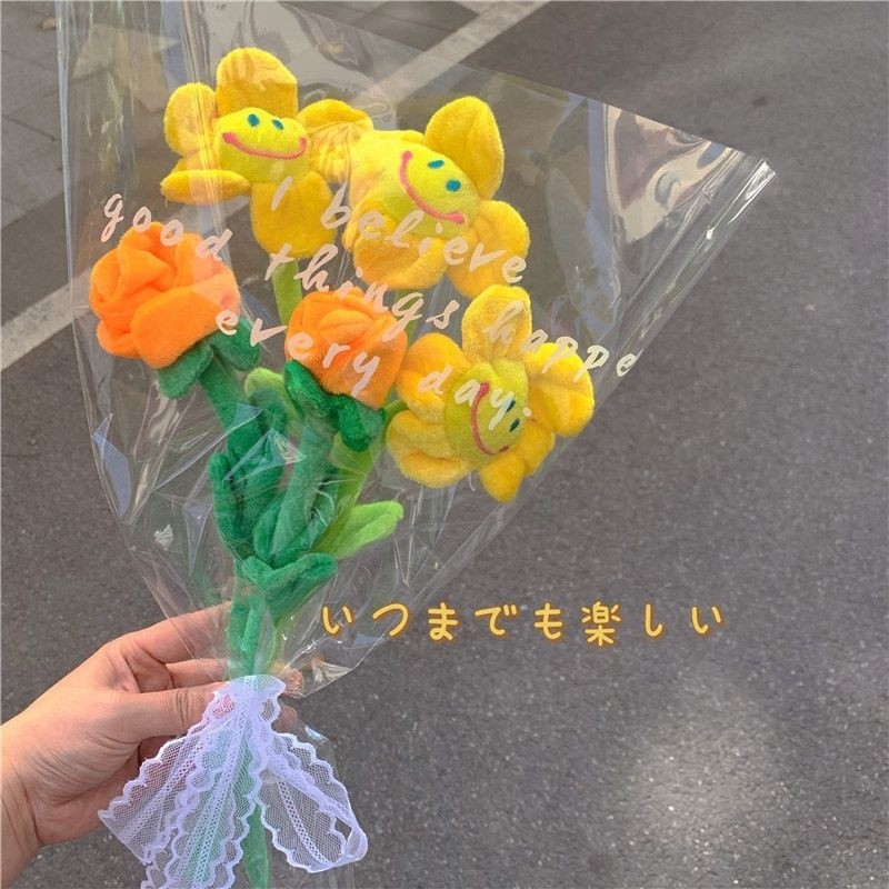 Ins Sunflower Bouquet Home Decoration Artificial Flower Valentine's Day ...