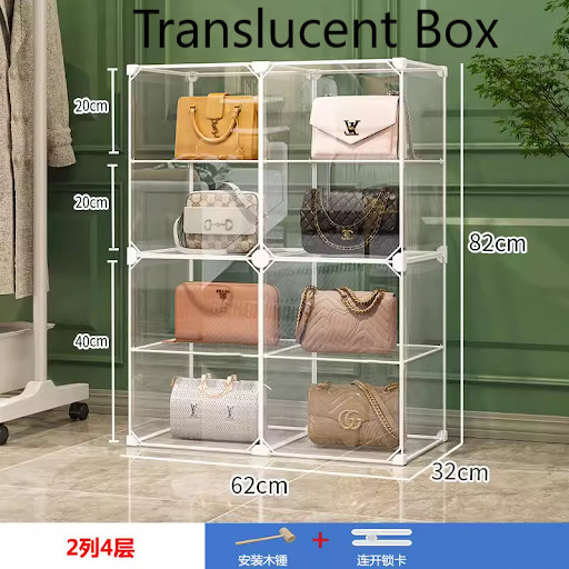 SellerPick Transparent / Translucent Model Display Shelf Multi Layer ...