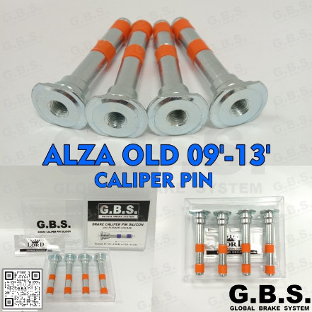 Front Disc Brake Caliper Pin for PERODUA ALZA (HALF SET) | Shopee Malaysia