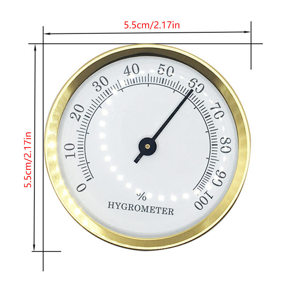 H103G Wall Mounted Hygrometer Mini Humidity Meter Gauge For Room ...