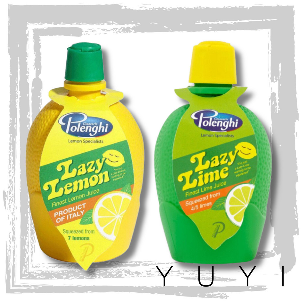 【Polenghi】Lazy Lemon / Lazy Lime - 200ml | Shopee Malaysia