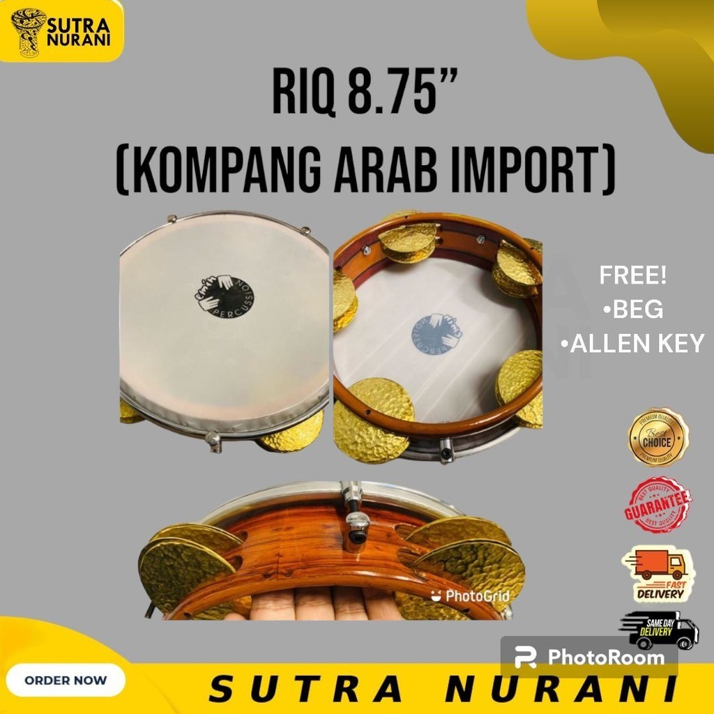 RIQ 8.75 INCI (KOMPANG ARAB) BERKUALITI TINGGI | Shopee Malaysia