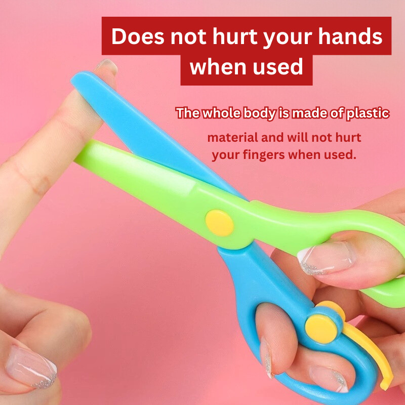 Kids Scissors DIY Paper Cutting Small Scissors Kindergarten Gifts Toys ...