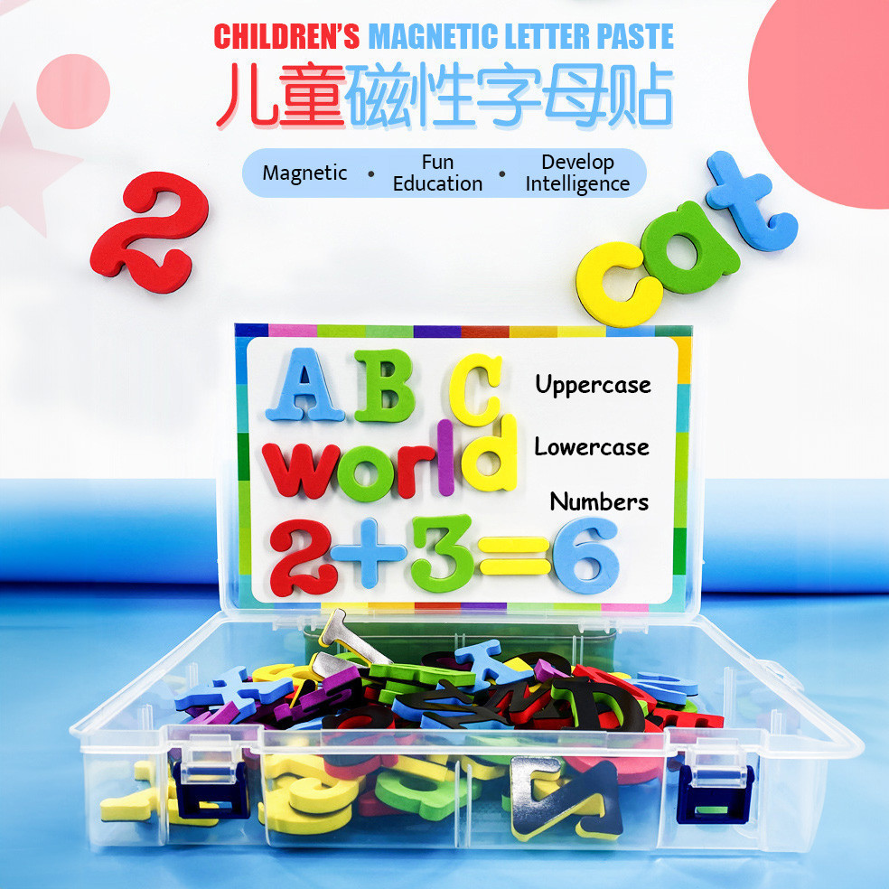 Education Magnetic Alphabet Digital Shape Early Learning Magnet ...