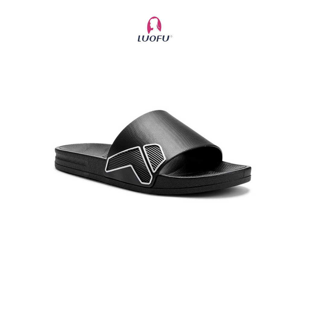 LUOFU Men's PVC Slides Slippers F1191-E01M | Shopee Malaysia