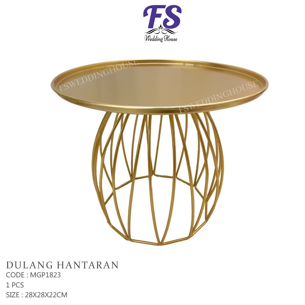 1 PCS - PREMIUM DULANG HANTARAN/GIFT TRAY/KENDURI/DESSERT TRAY/GOLD ...