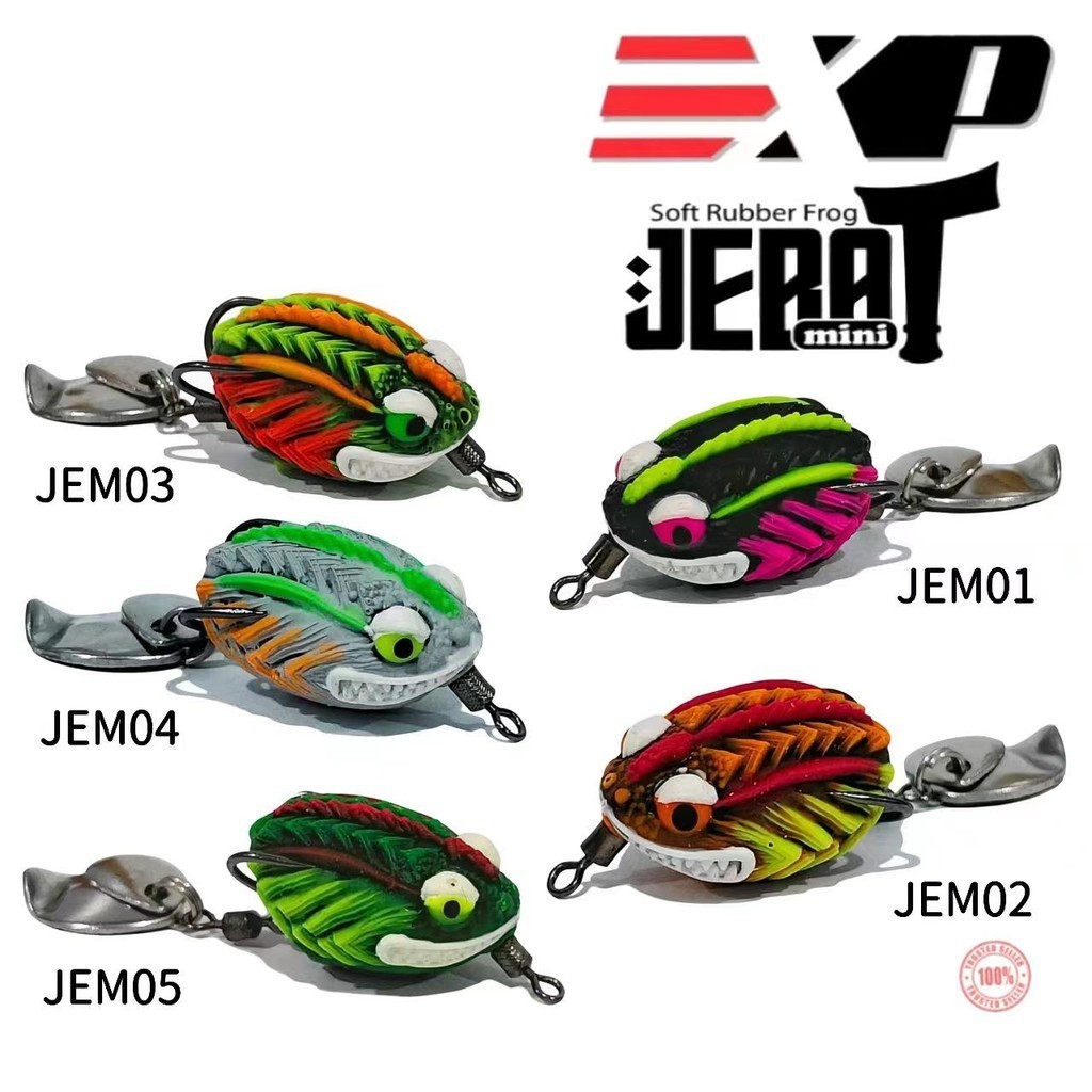 EXP MINI JEBAT FROG SOFT RUBBER FROG L-JEM | Shopee Malaysia