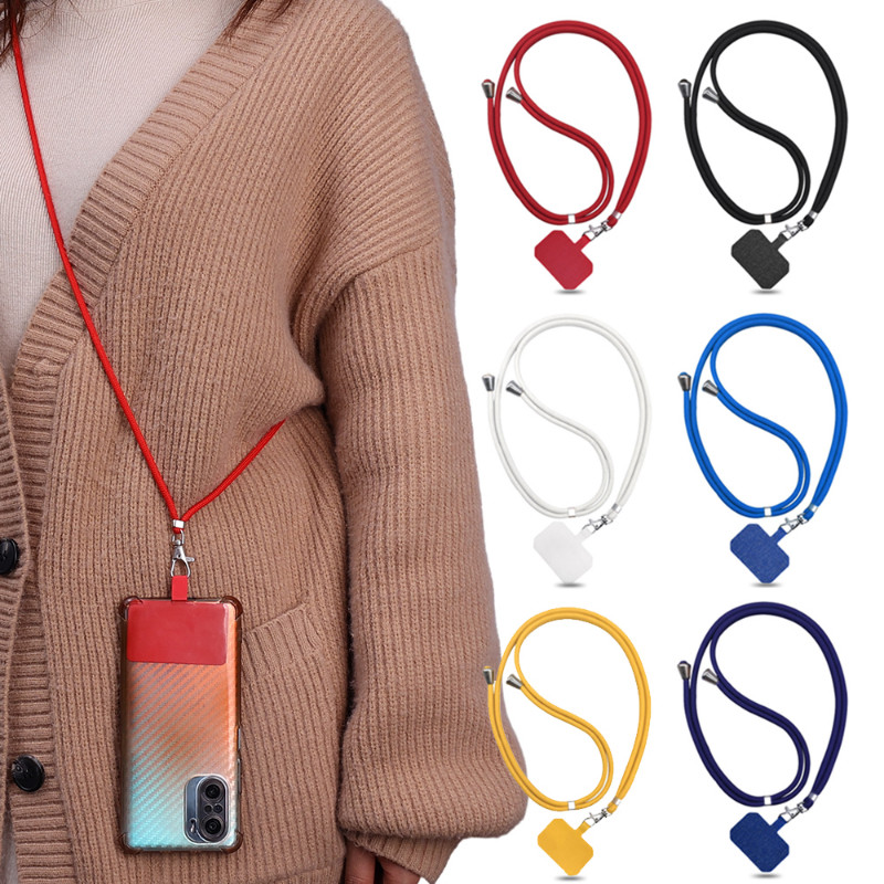 Colorful Braided Rope Phone Wrist Strap - Mobile Phone Short Hanging ...