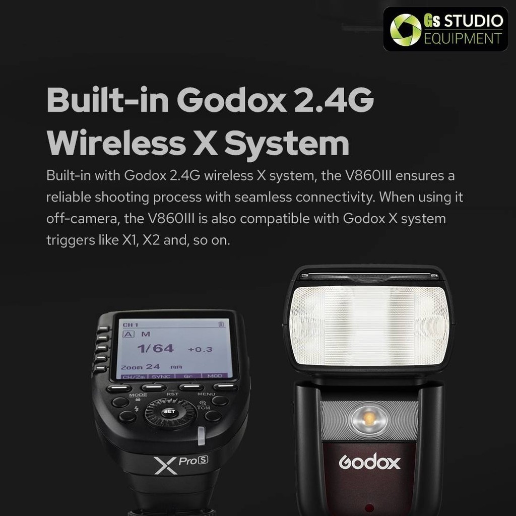 Godox Ving V860III V860 Version 3 New Version TTL Li-Ion Flash Kit for ...