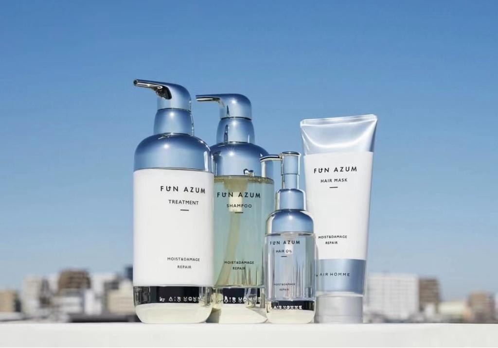 FUN AZUM MOIST DAMAGE & REPAIR Shampoo / Treatment / Hair Mask / Hair ...