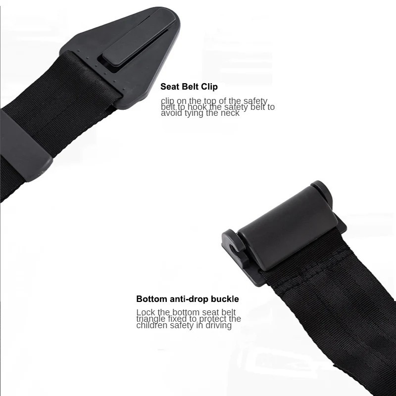 Seatbelt Adjuster Shoulder Guard Buckle Child Safety Belt Triangle ...