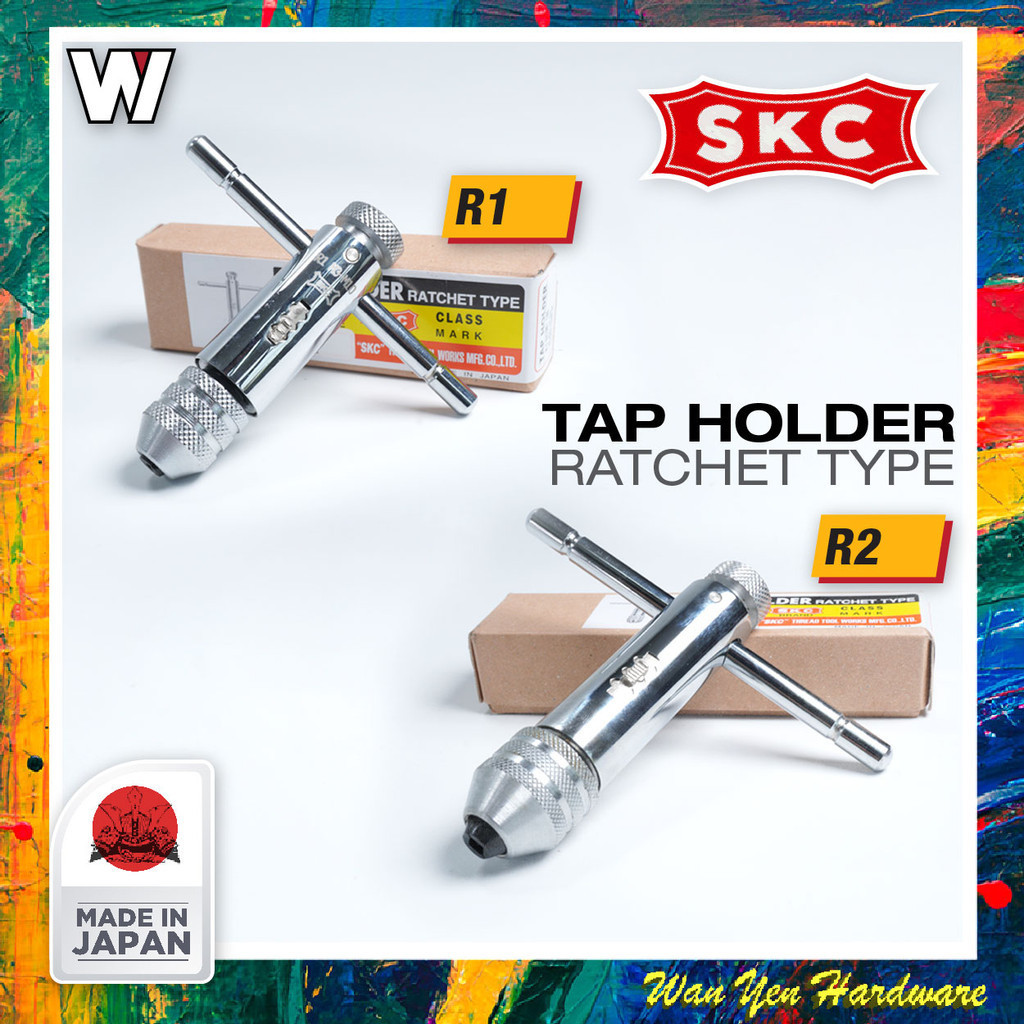 SKC Ratchet Type Tap Holder / Hand Tap Tap Holder - R-1 / R-2 (Made In ...