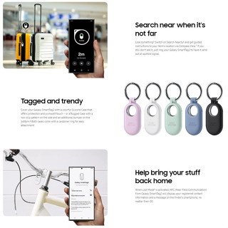 Samsung Smart Tag 2 EI-T5600 Bluetooth + UWB / IP67 Water and Dust ...