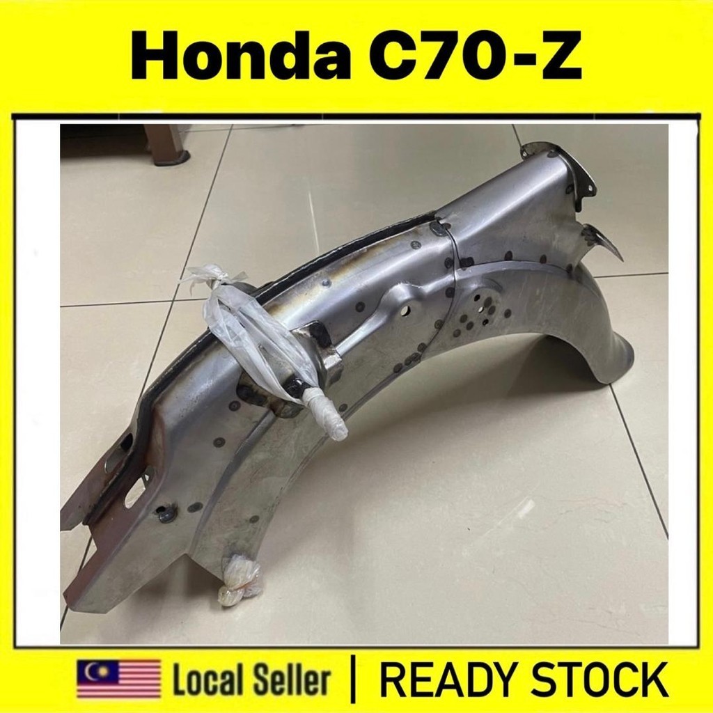 HONDA C70Z C70-Z C70 Z EKOR BESI REAR FENDER MUDGUARD MAGAT BELAKANG ...