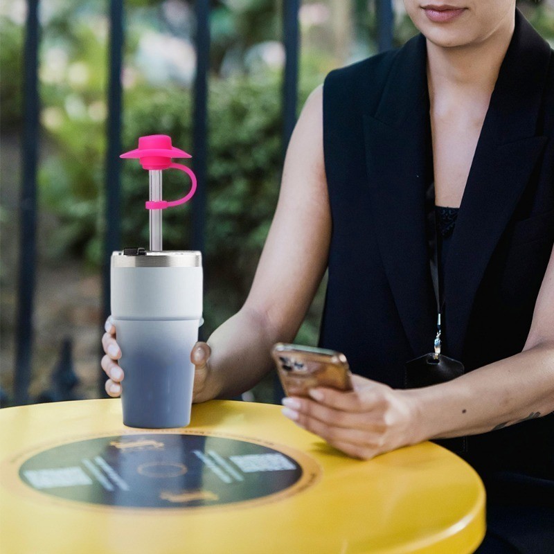 [ Featured ] Straw Head Protecting Sleeve - Silicone Drinking Tube ...