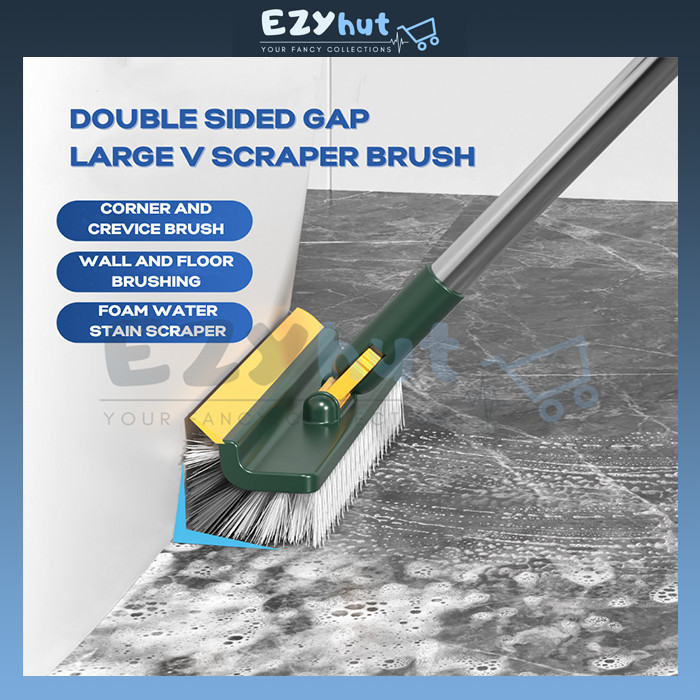 New 3 In 1 V Shape Scraper Brush Crevice Brush Cleaning Brush ...