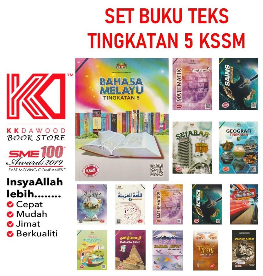 [KKD] Buku Teks Tingkatan 5 KSSM | Shopee Malaysia