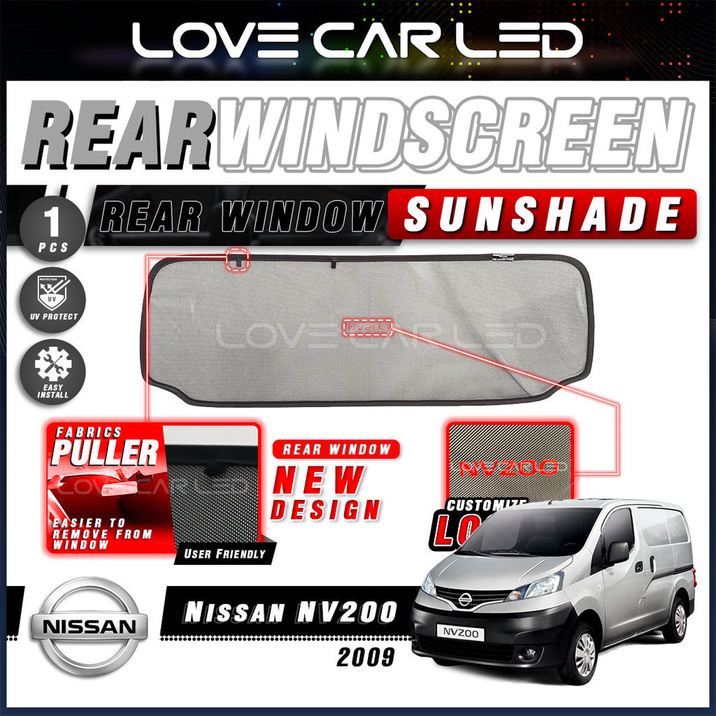 1Pcs Nissan NV200 Rear Windscreen Rear Window Sunshade Sun shade ...