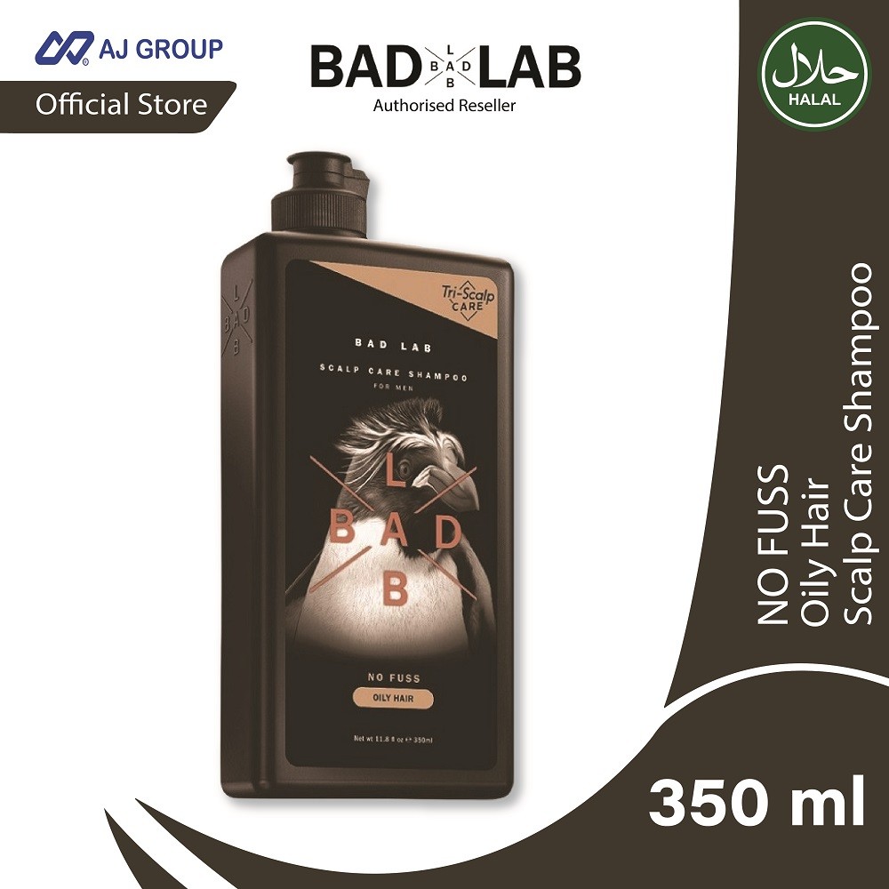 Bad Lab No Fuss Oily Hair Scalp Care Shampoo (350ml) | Shopee Malaysia