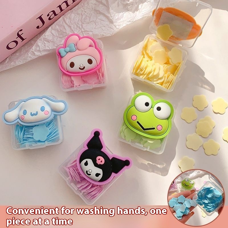 Cartoon Cartoon Sanrio Disposable Hand Washing Soap Tablets--with ...